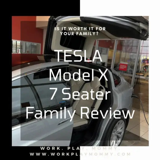 Tesla is for FAMILIES!: Tesla Model X 7 Seater – Work. Play. Mommy.