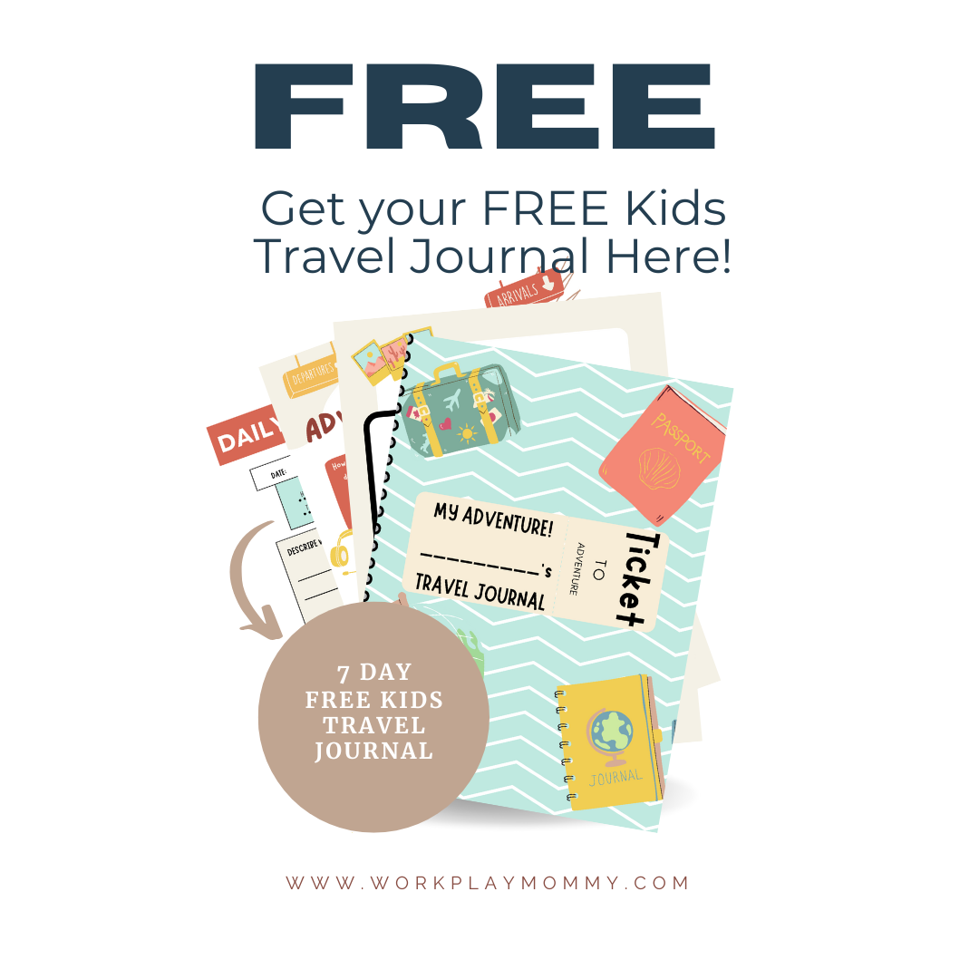 Free Kids Travel Journal: Free Digital or Printable Download – Work. Play. Mommy.